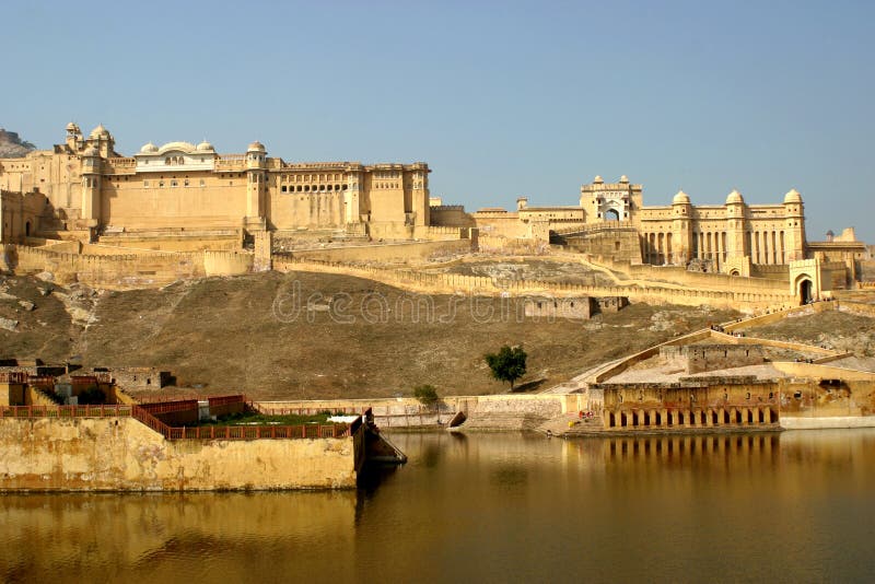 Amber Fort, Jaipur India, stock image. Image of colorful - 19164525