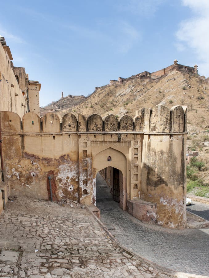 Amber Fort, Jaipur, India stock image. Image of city - 24654877