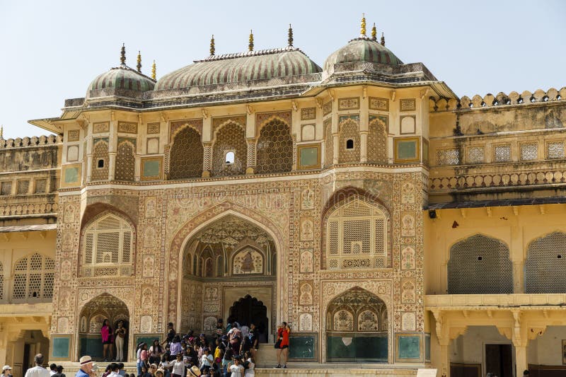 Amber Fort in Jaipur, India March 27 2023 Editorial Photography - Image ...
