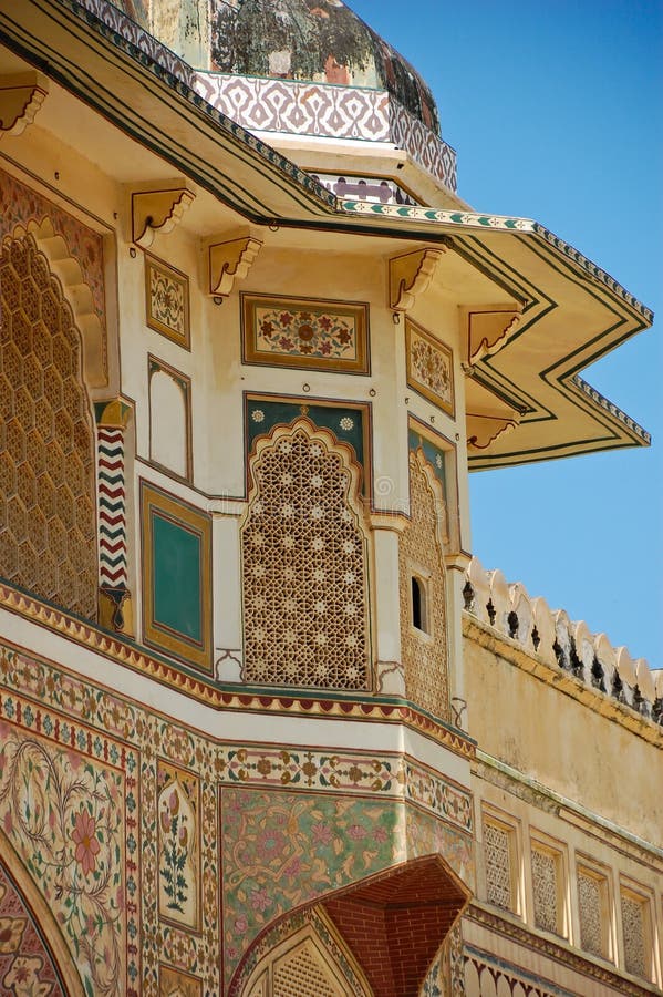 Amber Fort in Rajasthan, India Stock Photo - Image of architecture ...