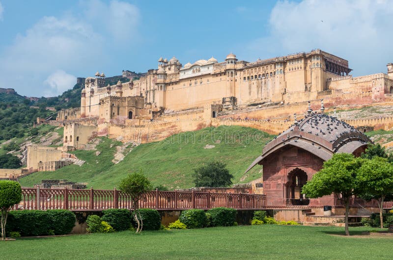 Amber Fort, Rajasthan - India Stock Photo - Image of building, ancient ...