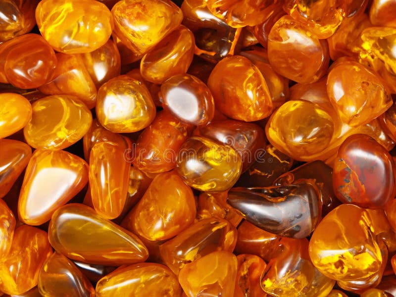 Amber Mineral As Background Stock Photo - Image of decoration, gemstone ...