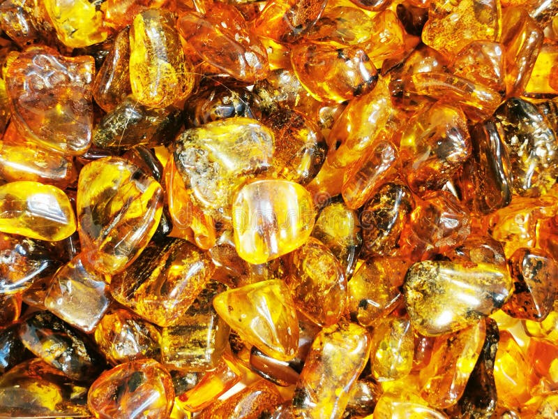 Amber mineral texture stock image. Image of yellow, treasure - 163968139