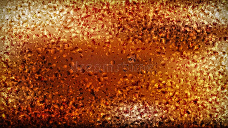 Amber Orange Water Beautiful Elegant Illustration Graphic Art Design ...