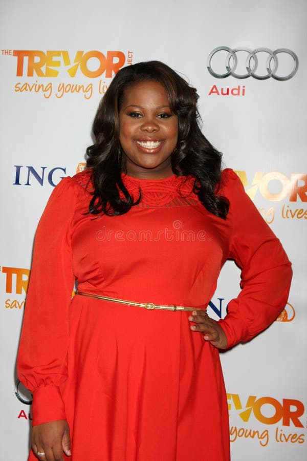 Amber Riley editorial stock photo. Image of august, theatre - 34675313