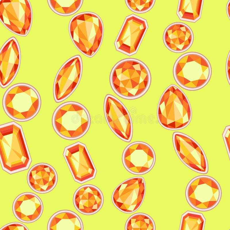 Amber seamless pattern stock vector. Illustration of clear - 18267011