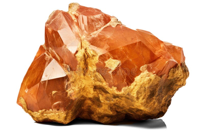 Amber Stone Isolated on Transparent Background , Png Stock Illustration ...