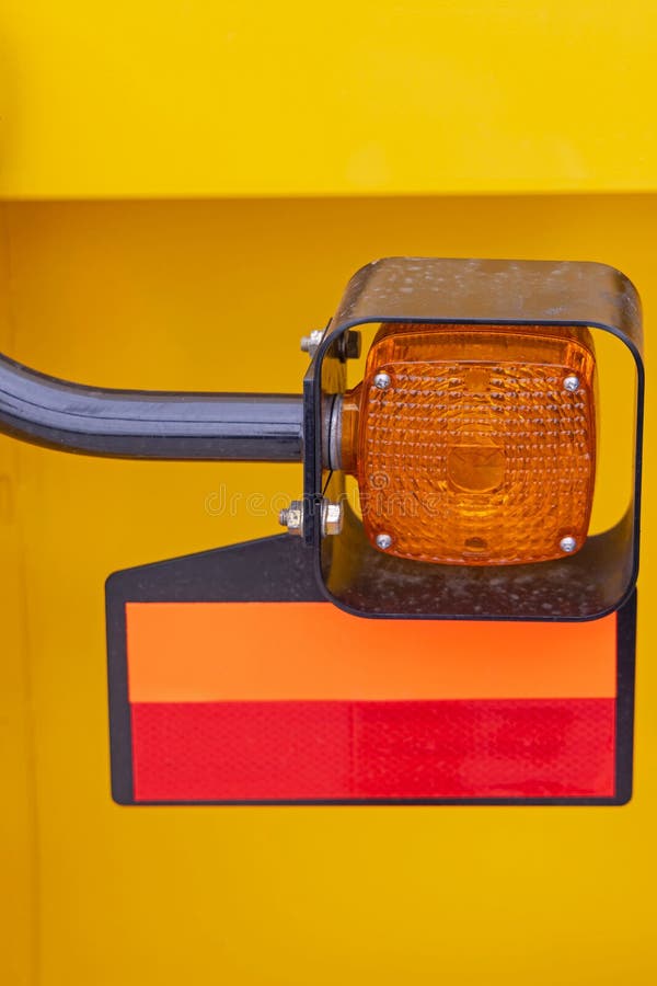 Amber Turn Signal stock image. Image of 2021, signal - 232757763