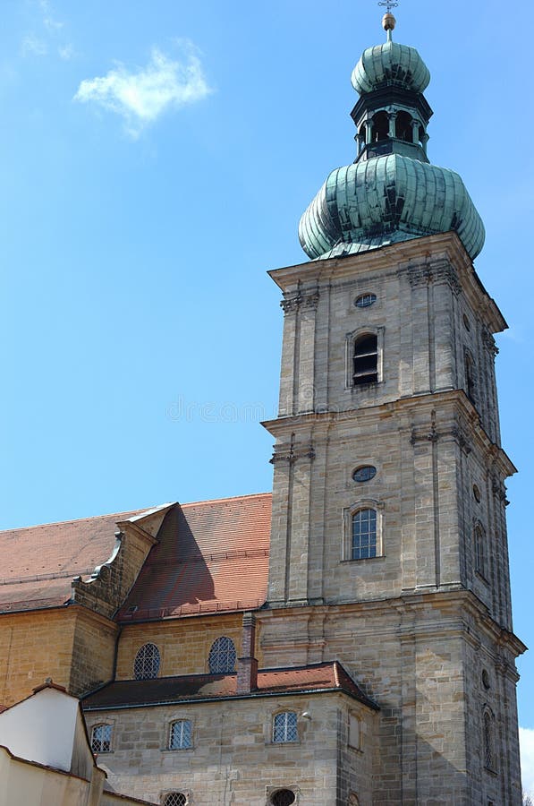 Amberg, Mariahilfkirche (Marias Help Church) Stock Image - Image of ...