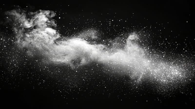 Ambient Dust Animation with Subtle Smoke and Drifting Particles on a ...