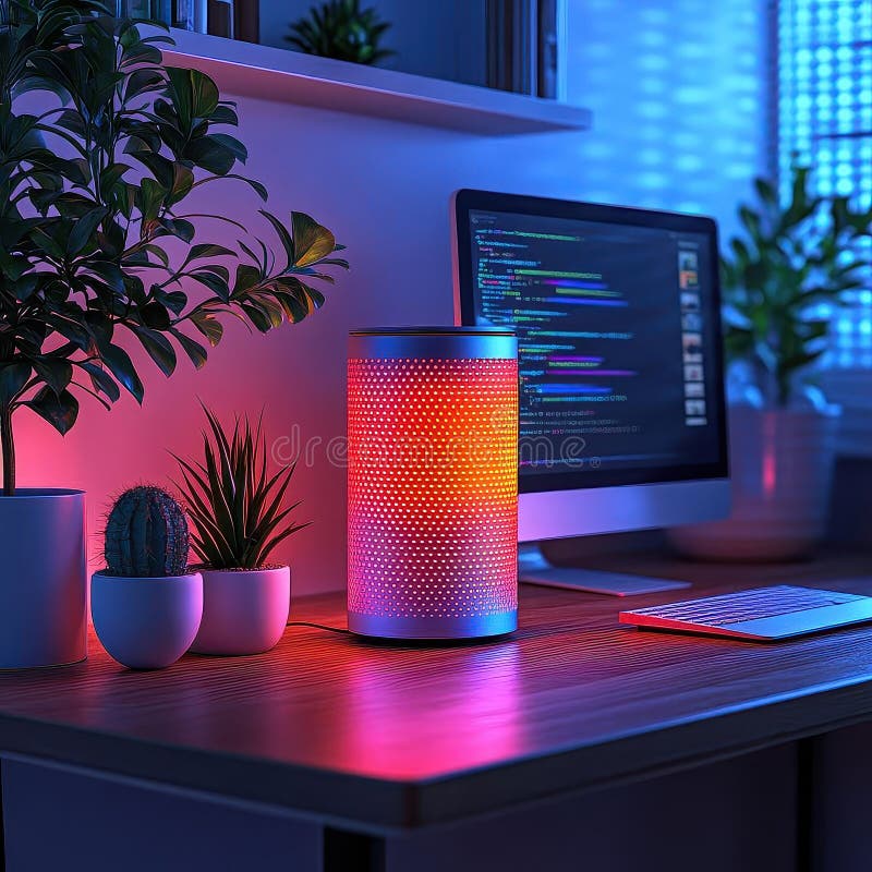 Ambient Light Speaker Creates a Relaxing Atmosphere for Work and Play ...