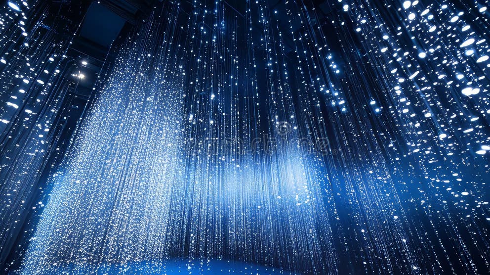 Ambient Lighting Design Features a Mesmerizing Starry Night Projection ...