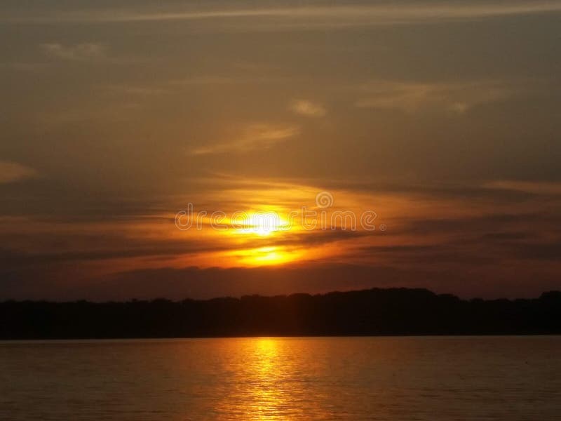 Ambient stock photo. Image of river, ambient, sunset - 147455560