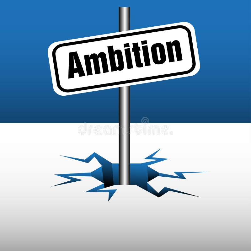 Ambition plate stock vector. Illustration of artwork - 31544919