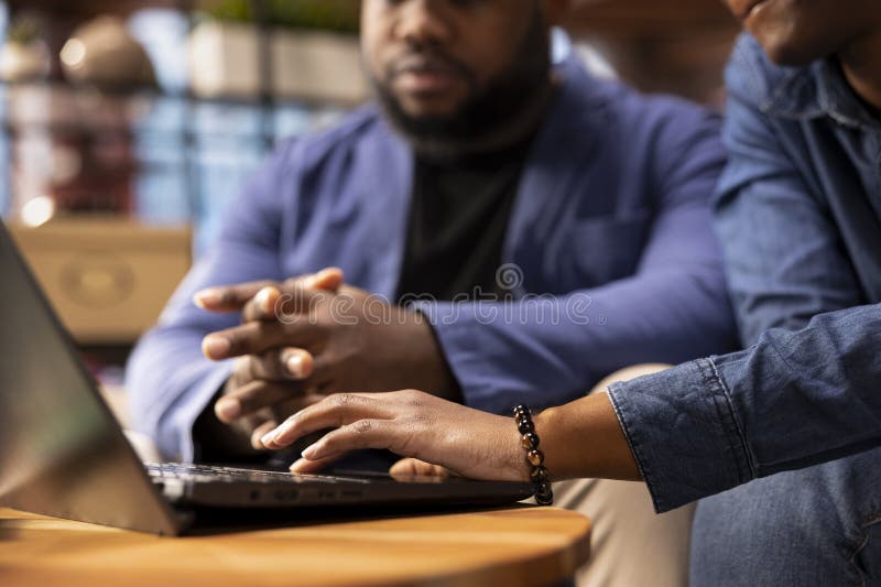 Ambitious People Learning a New Language Sitting in the Living Room ...