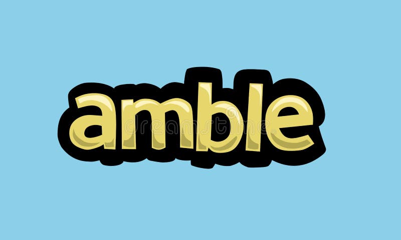 Amble Stock Illustrations – 205 Amble Stock Illustrations, Vectors ...