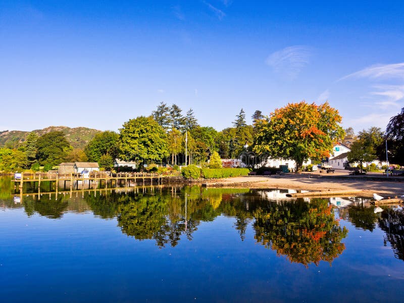 Ambleside stock image. Image of still, weather, waters - 44701949