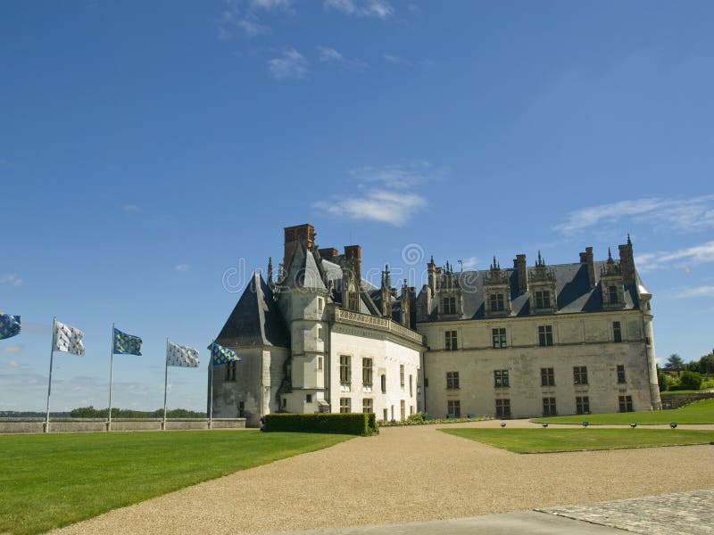 Amboise Castle stock photo. Image of ethereal, loire, amboise - 7486370