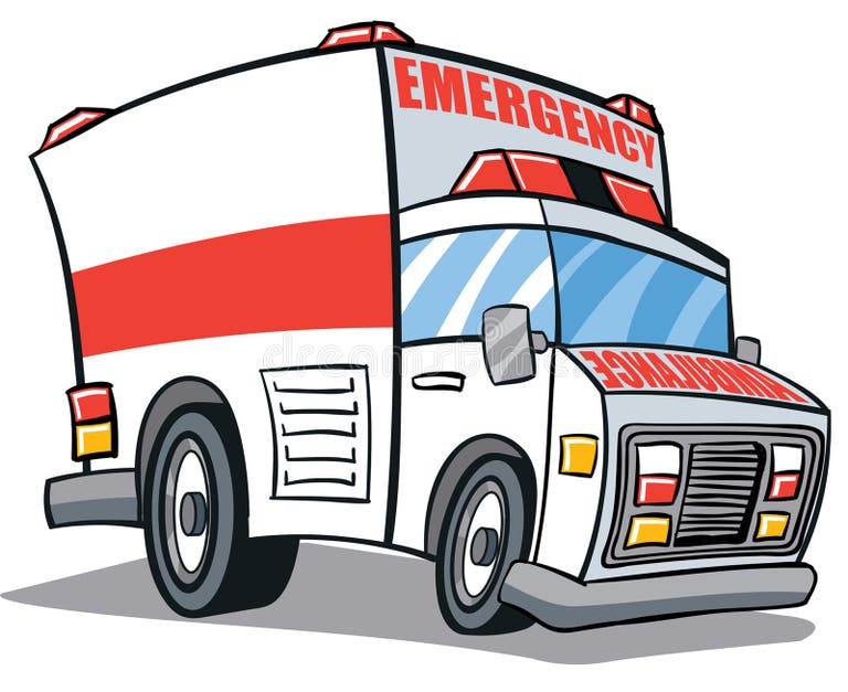 Cartoon Emergency Services Ambulance Stock Illustrations – 531 Cartoon ...