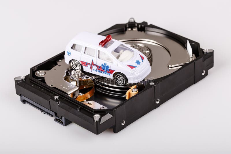 Ambulance Car on Harddrive or Hdd - Data Rescue Concept Stock Image ... Ambulance Car on Harddrive or Hdd - Data Rescue Concept Stock Image ...