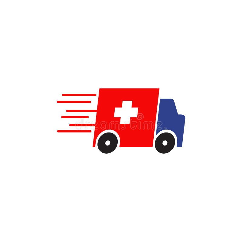Ambulance Car Logo Design Vector Template Stock Vector - Illustration ...