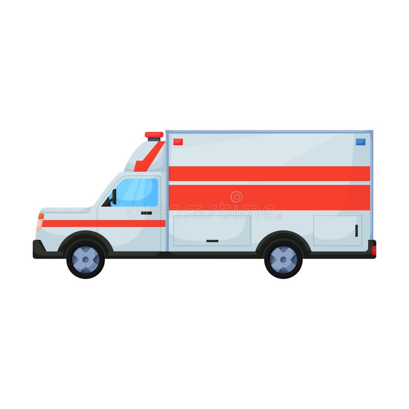 Ambulance Car Front Cartoon Stock Illustrations – 359 Ambulance Car ...
