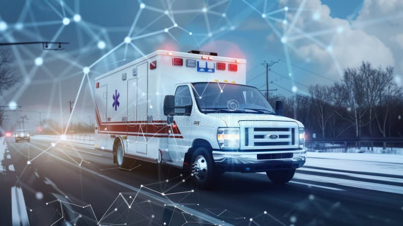 An Ambulance with Exterior Cameras and Sensors for Enhanced Navigation ...