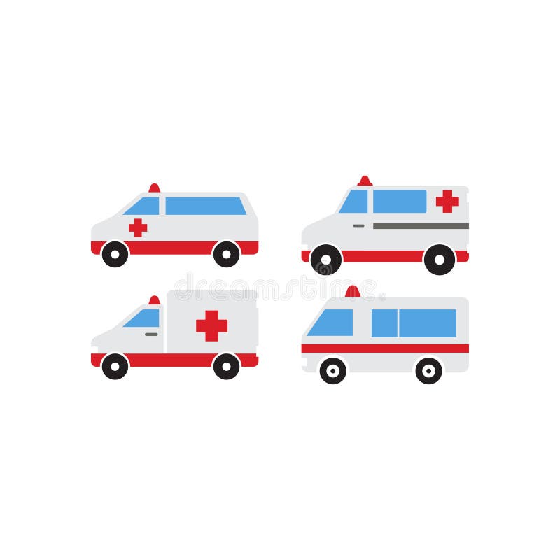 Ambulance Icon Design Template Vector Isolated Illustration Stock ...