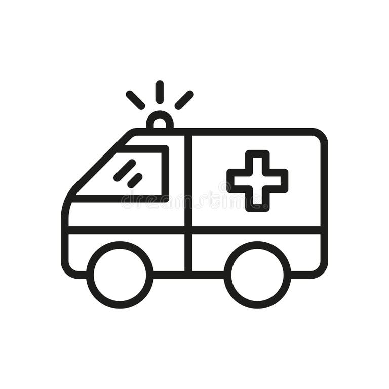 Ambulance Icon Vector Design Templates Simple and Modern Stock Vector ...
