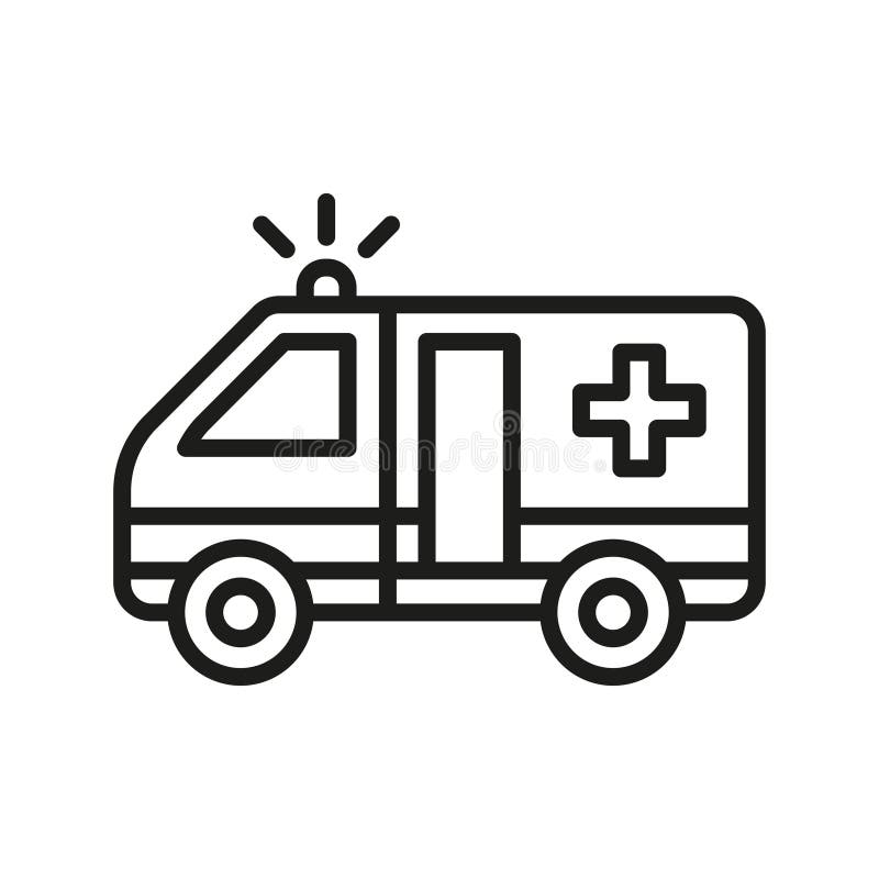 Ambulance Icon Vector Design Templates Simple and Modern Stock Vector ...