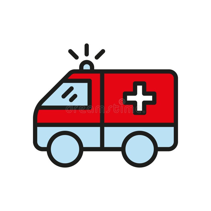 Ambulance Icon Vector Design Templates Simple and Modern Stock Vector ...
