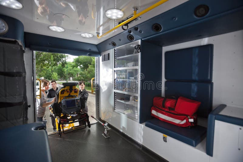 Ambulance Cab Interior