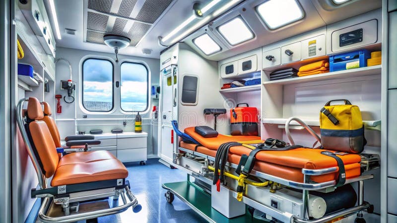 Ambulance Interior a Glimpse into Emergency Response Generative AI ...