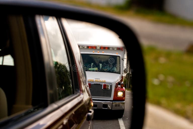 Ambulance in Mirror stock photo. Image of health, mirror - 2607160