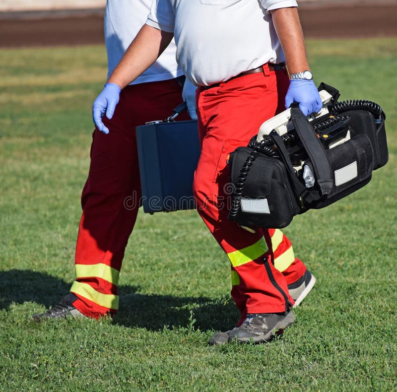 Ambulance staff stock image. Image of person, help, health - 58215095