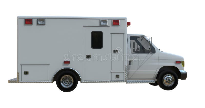 Ambulance white stock image. Image of isolated, patrol - 40734827