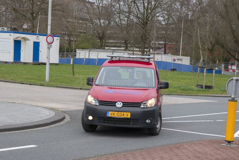 AMC Security Company Car at Amsterdam the Netherlands 2020 Editorial ...