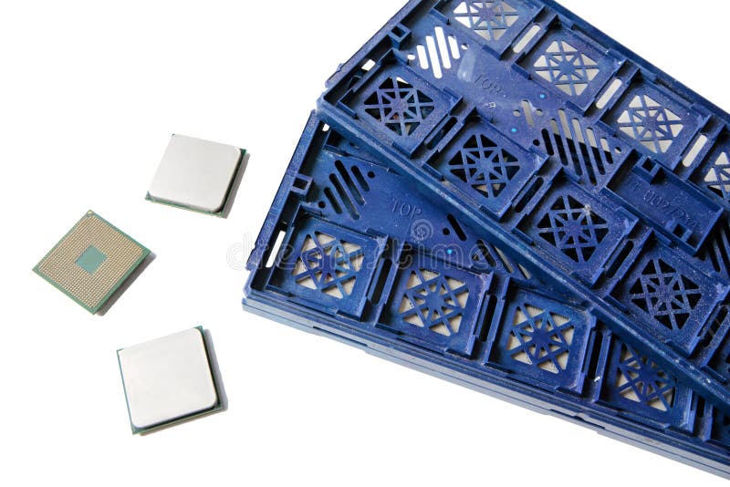 AMD CPU. Original Packing of AMD Processors Stock Photo - Image of ...