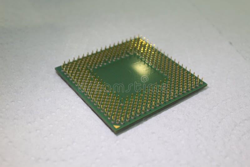 Amd Processor Cpu Close-up for Computer Stock Image - Image of dvdrom ...