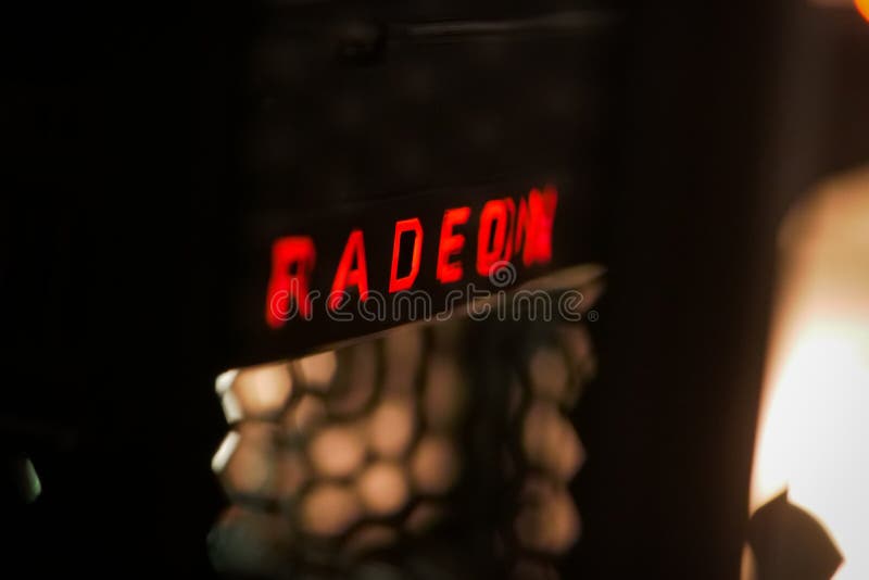 AMD Radeon GPU Logo Name Computer Editorial Image - Image of logo ...