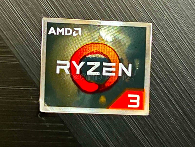AMD Ryzen sticker editorial image. Image of ryzen, computer - 364002685