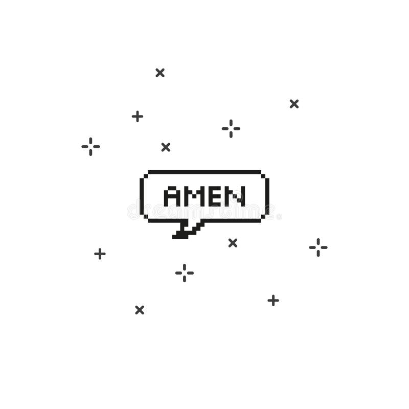Say Amen Stock Illustrations – 4 Say Amen Stock Illustrations, Vectors ...