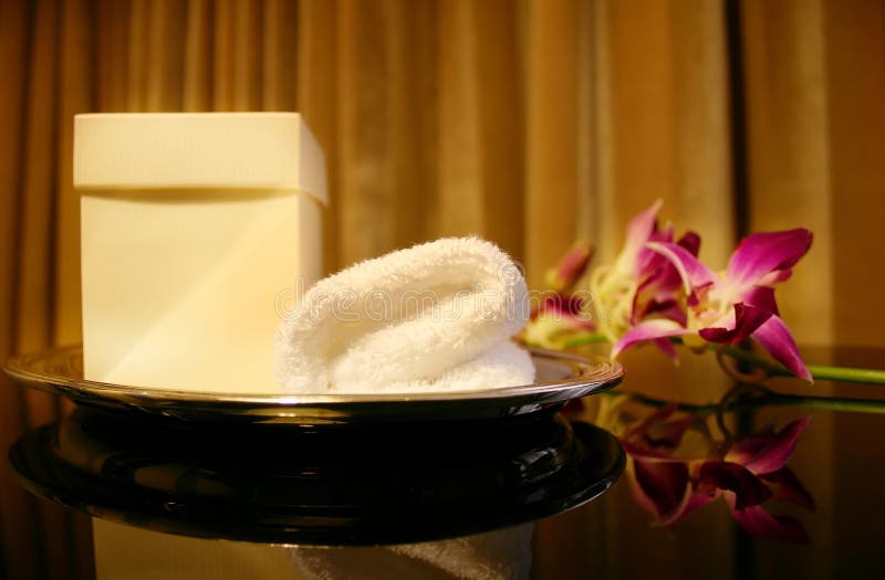 Amenities stock photo. Image of care, perfume, blank, plant - 2680914