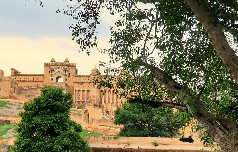 Amer Fort Jaipur Rajasthan😍😍 Stock Image - Image of monastery, building ...
