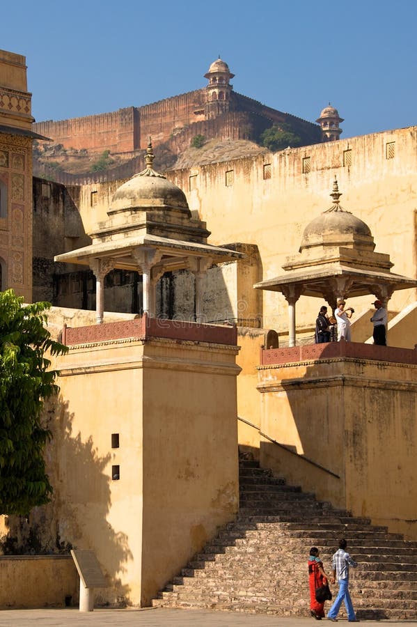 Amer, India - November 2011 Editorial Photo - Image of amer, courtyard ...