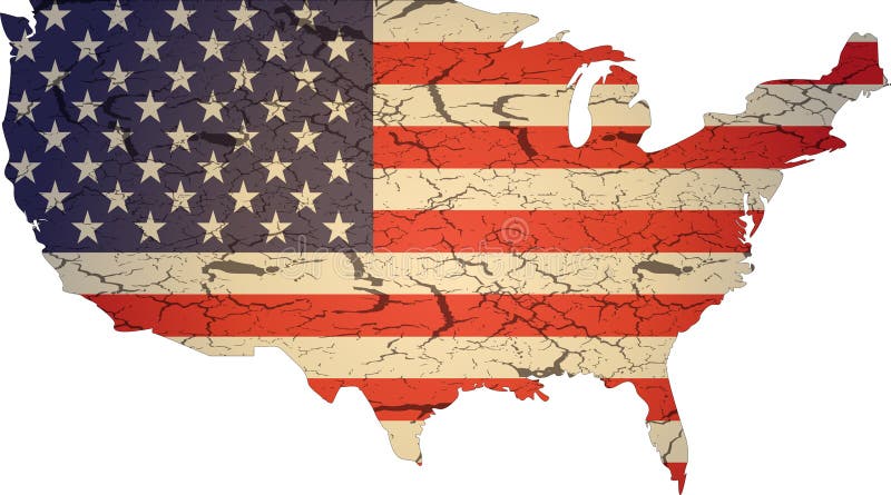 Americ flag texture stock vector. Illustration of dirt - 19426451