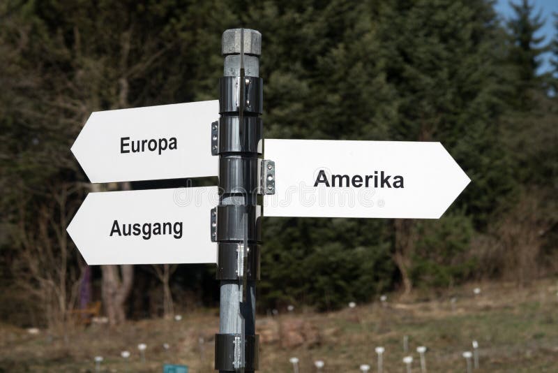 America, Europe, Exit stock image. Image of exit, political - 93787001