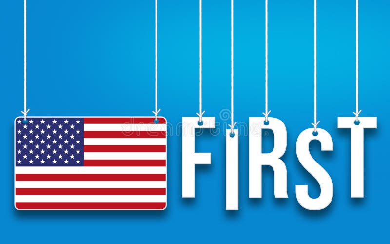 America First stock image. Image of coverage, contract - 91394441