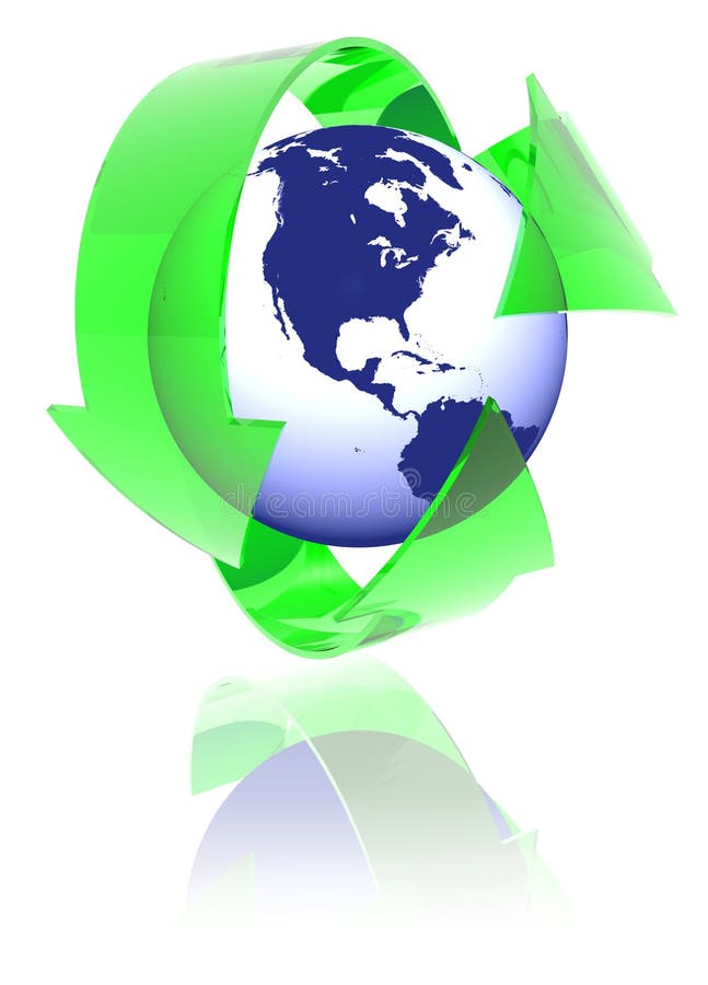 America Recycle Day Sign and Badge Stock Vector - Illustration of ...