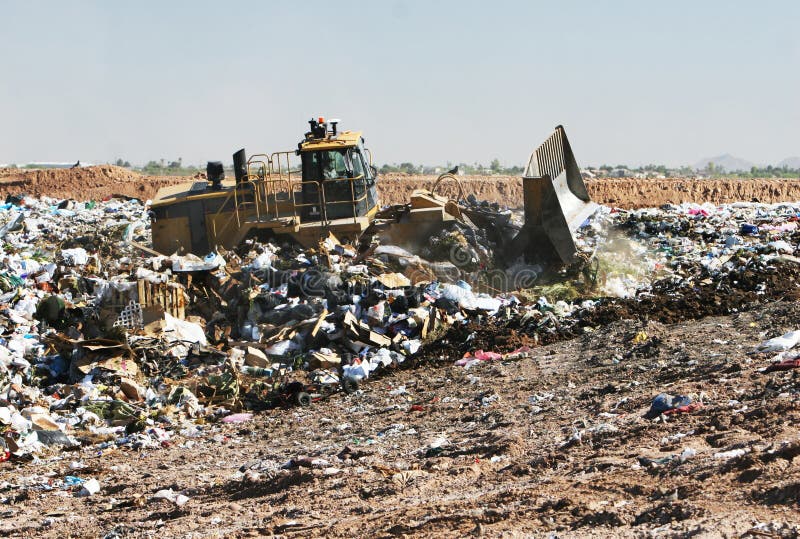 America s Waste stock photo. Image of environmental, bulldozer - 2210926